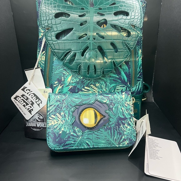 Loungefly | Bags | Loungefly Jurassic World Velociraptor Backpack ...